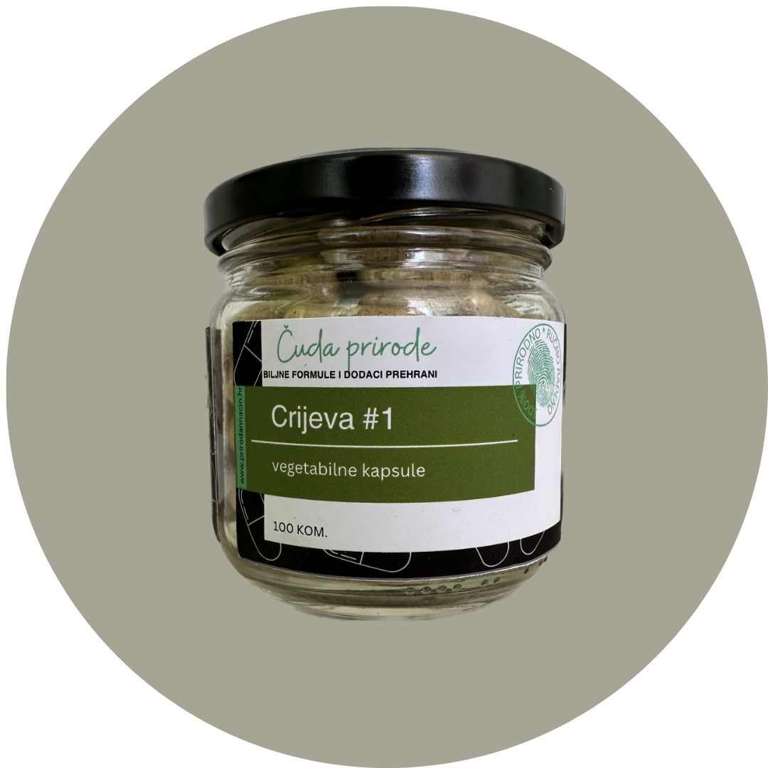 Crijeva #1 U Kapsulama 100 kom - Prirodan Način – Prirodan način